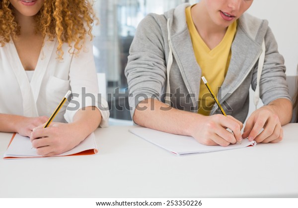 Students Taking Notes Class College Stock Photo 253350226 | Shutterstock