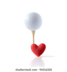 1,768 Golf ball heart Images, Stock Photos & Vectors | Shutterstock