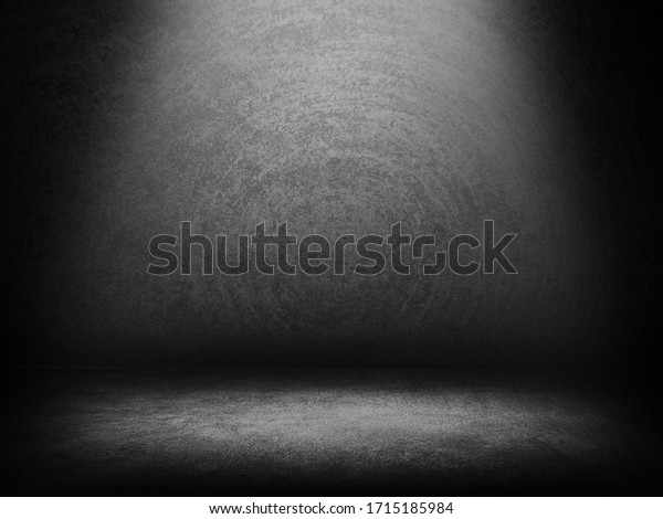 Studio Room Gradient Background Abstract Black Stock Photo 1715185984 ...