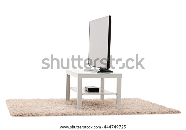 Studio Shot Big Flat Screen Tv Stock Photo (Edit Now) 444749725