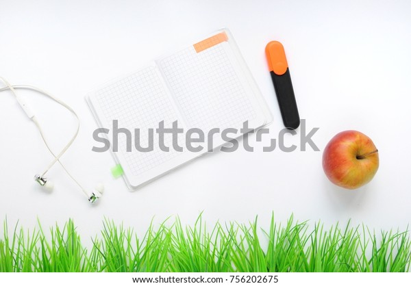 Study Stuff Education Background Aspects Education Stock Photo ...