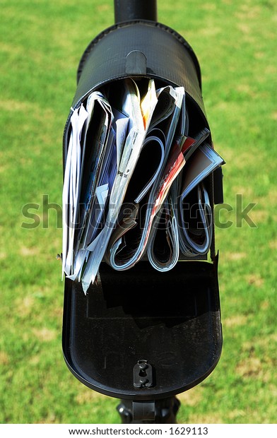 Stuffed Mailbox Stock Photo 1629113 | Shutterstock