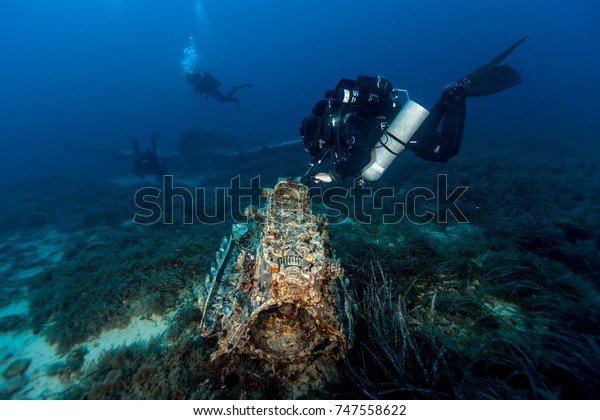 Stuka Wreck Engine Stock Photo 747558622 | Shutterstock