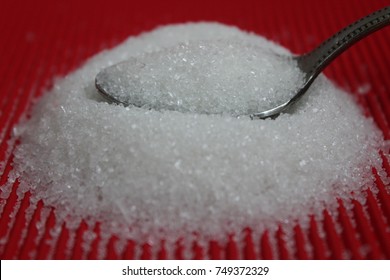Sugar Red Background Stock Photo 749372329 | Shutterstock