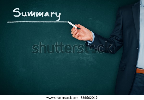 Summary Heading Title Page Background Business Stock Photo (Edit Now ...