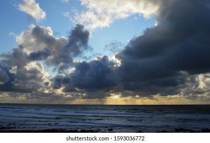 Landscape Lake Storm Clouds Moving Waters Stock Photo (Edit Now) 1709378233