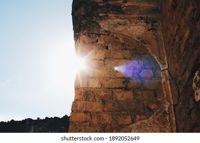 Sun Rays Brick Wall Stock Photo 1892052649 | Shutterstock
