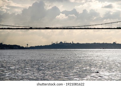 Sun Rays Clouds View Bridge Stock Photo 1921081622 | Shutterstock