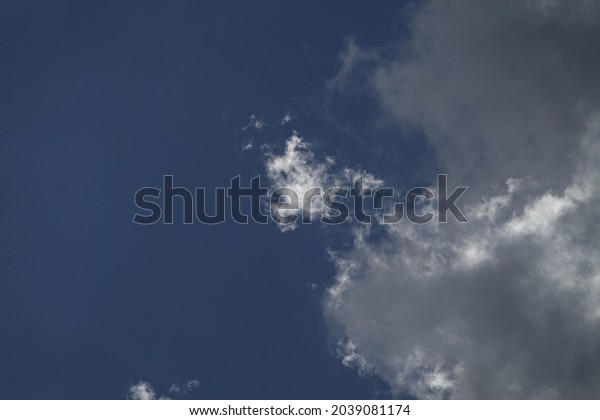 Sunlight Seeping Through White Clouds Dark Stock Photo 2039081174 | Shutterstock