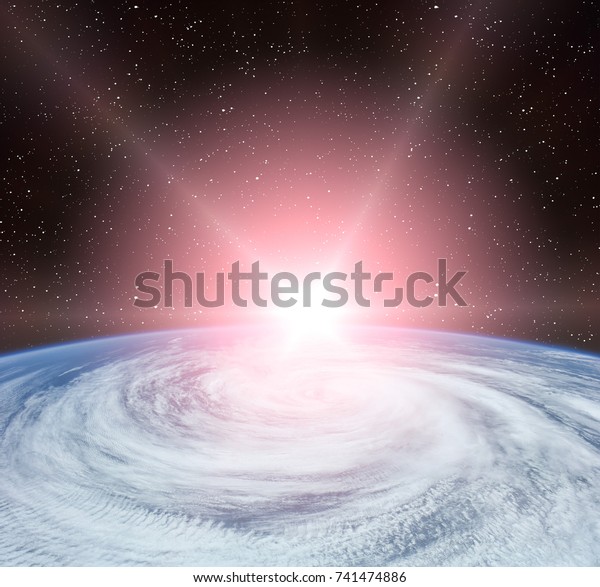 Sunrise Cosmos Elements This Image Furnished Stock Photo 741474886 ...
