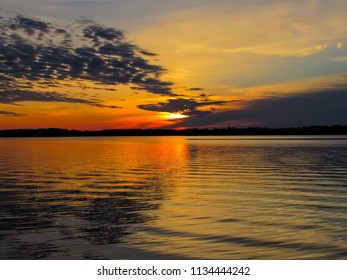 Sunrise Lake Simcoe Canada Dramatic Colours Stock Photo (Edit Now ...
