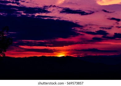 Purple Desert Sunset Arizona Stock Photo 1621317298 | Shutterstock