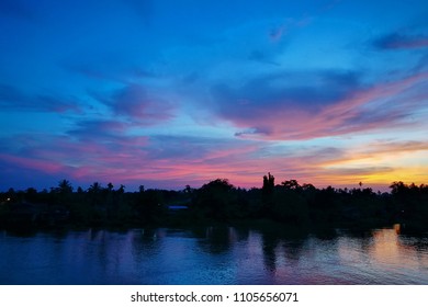 Beautiful Sky Sunset Danau Kelapa Dua Stock Photo 1267396075 | Shutterstock