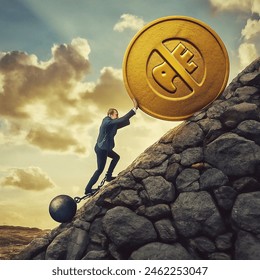 Sunset Sky Backdrop Sharp-dressed Man Business AI-generated image ...