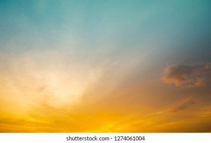 Sunset Sky Background Design Stock Photo 1274061004 | Shutterstock