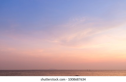 Sunset Sky Backgroundpanoramic Banner Background Stock Photo 1008687634 ...