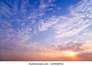 Real Sundown Sunset Sky Beautiful Light Stock Photo 1926903191 ...