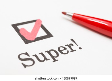 Good Check Boxes Stock Photo (Edit Now) 430900054