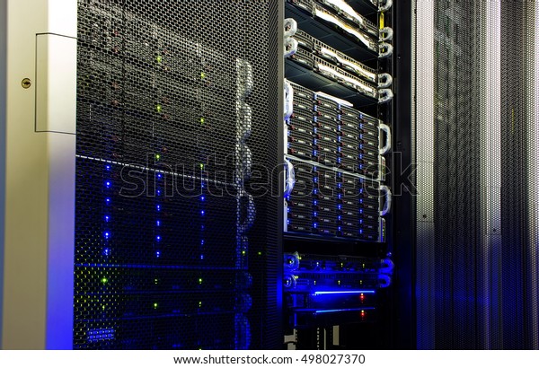 Supercomputer Disk Storage Data Center Stock Photo 498027370 | Shutterstock