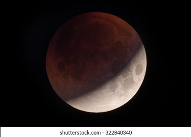 Supermoon Red Moon Eclipse Stock Photo 322840340 | Shutterstock