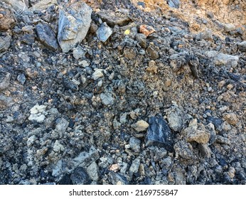 Surface Earth Wall Irregular Pattern Exposed Stock Photo 2169755847 ...