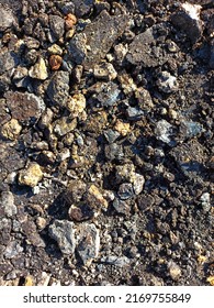 Surface Earth Wall Irregular Pattern Exposed Stock Photo 2169755849 ...