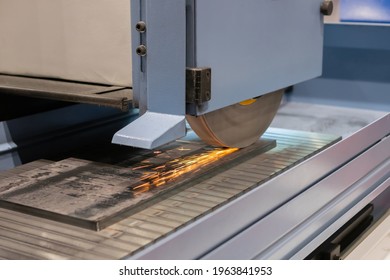 Surface Grinding Wheel Machine Working Sheet Stock Photo 1963841953 ...