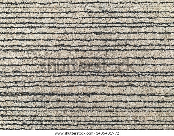 Surface Grooved Cement Road Pattern Rough Stock Photo 1435431992 ...