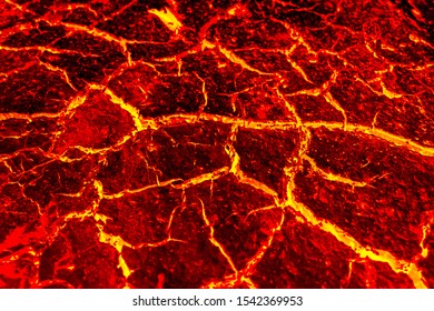 Ground Full Lava Lava Ground Background Stock Photo (Edit Now) 1630219486
