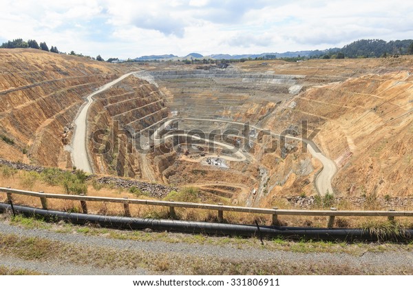 Surface Mining Gold Open Pit Mine Stock Photo 331806911 | Shutterstock