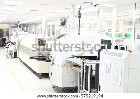 Surface Mount Technology Assembly Line Called Stock Photo (Edit Now ...