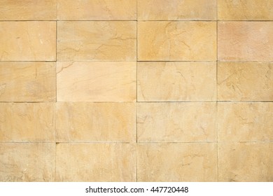 Surface Orange Stone Cladding Brick Tile Stock Photo 447720448 ...