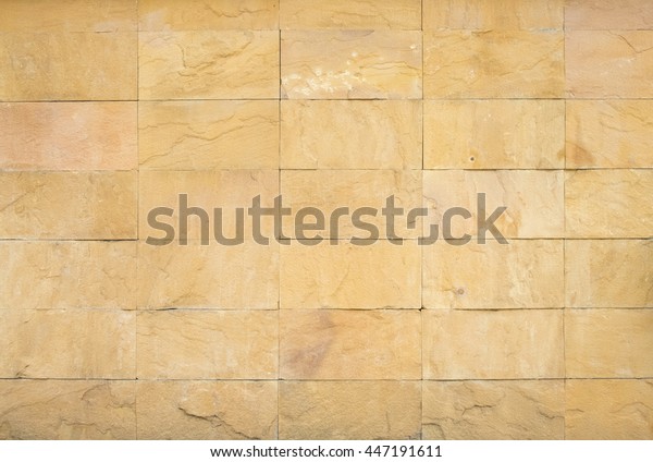 Surface Orange Stone Cladding Brick Tile Stock Photo 447191611 ...