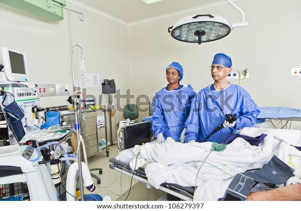 Surgery Operating Table Nurses Surgeon Stock Photo (Edit Now) 106279397