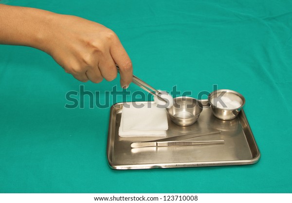 Surgical Instruments Set Debridement Wound Steel Stock Photo (Edit Now ...