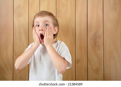 Surprised Boy Stock Photo (Edit Now) 21384589
