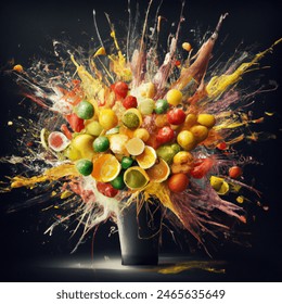 Create Image Blendjet Blender Exploding Blender AI-generated image ...