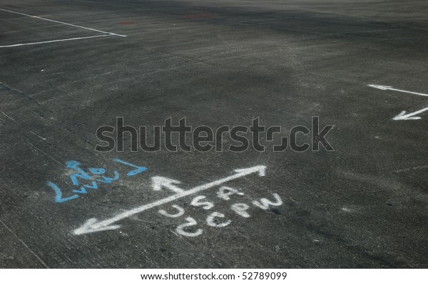 Surveyor Marks Stock Photo 52789099 | Shutterstock