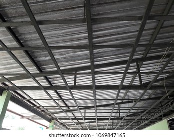 Suspended Ceiling Structure Installation Ceiling Stock Photo 1069847165 ...
