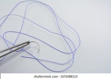 Suture Material Closeup Thread Suturing Wounds Stock Photo 1676588113 ...