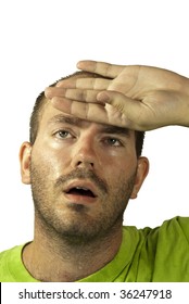 Sweating Man Stock Photo 36247918 | Shutterstock