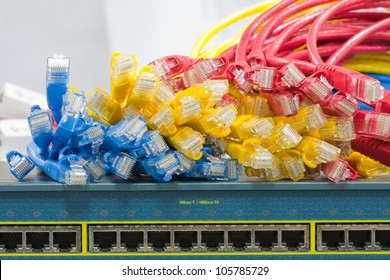 Switch Ethernet Cables Stock Photo 105785729 | Shutterstock