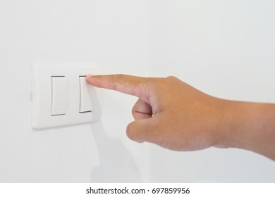 Switch Off Light Save Power Concept Stock Photo 697859956 | Shutterstock