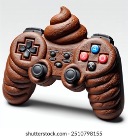 Video Game Controller That Looks Poopy AI-generated image 2510796791 ...