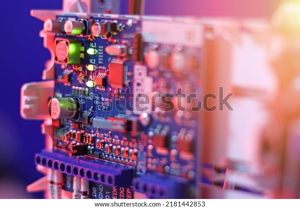 Switching On Fire Alarm On Processor Stock Photo 2181442853 | Shutterstock