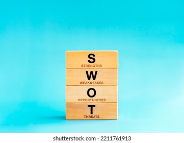 Swot Analysis Concept Four Elements Text Stock Photo 2211761913 ...