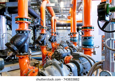 System Installation Pump Room Stok Fotoğrafı 743833882 | Shutterstock
