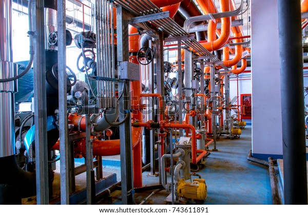 System Installation Pump Room Stock Photo (Edit Now) 743611891