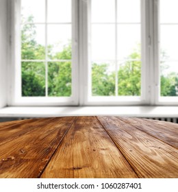 Table Background Window Background Free Space Stock Photo (Edit Now ...