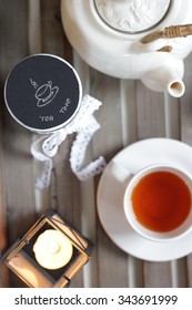 Table Layout Tea Time Stock Photo 343691999 | Shutterstock